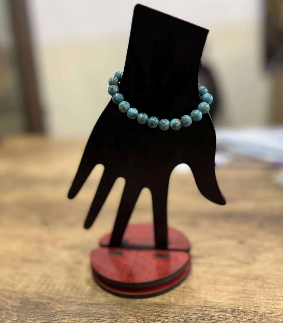 Turquoise (Firoza) Stone Bracelet – Kalyanastrogems