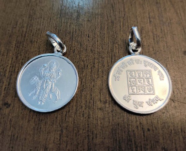 Mercury (Buddh) Yantra Silver locket pendant – Kalyanastrogems