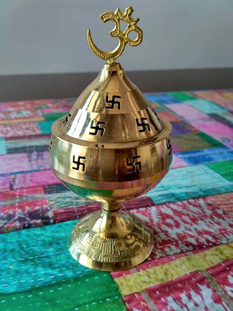 Akhand Jyoti Deepak (Pakija Diya) brass | Kalyanastrogems